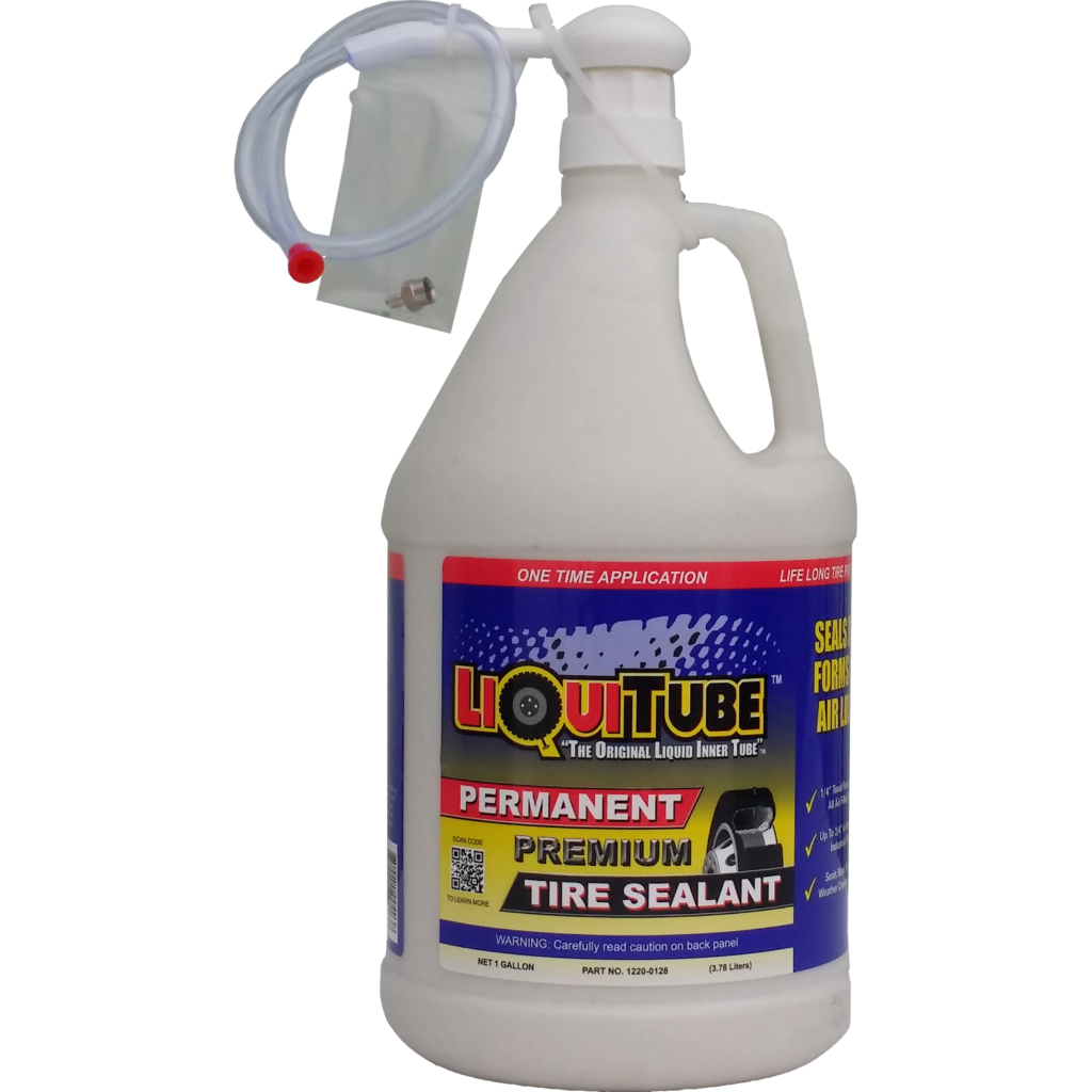 1 GALLON JUG OF LIQUITUBE TIRE SEALANT WITH PUMP - LiquiTube Tire Sealant